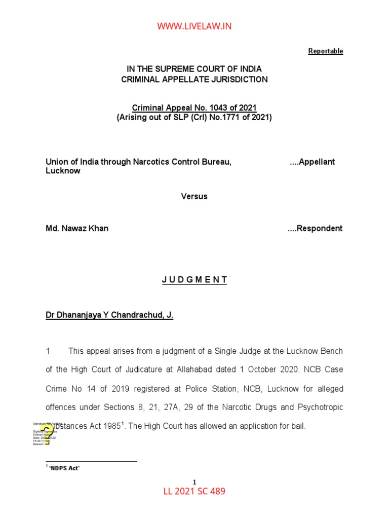 Non Recovery Is Not A Ground | PDF | Bail | Search Warrant