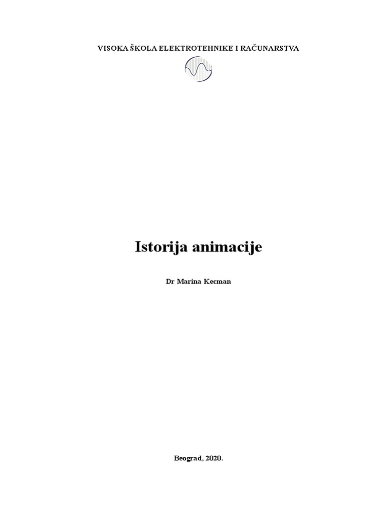 2 - Istorijat Animacije - OA | PDF