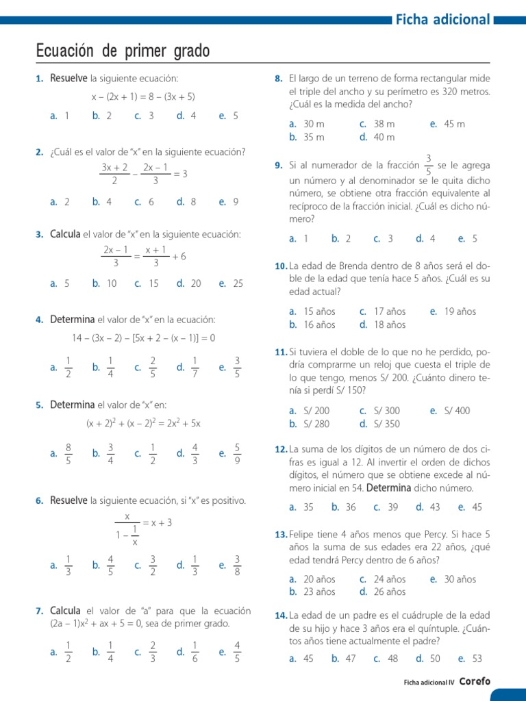 Ficha Adicional 02 | PDF