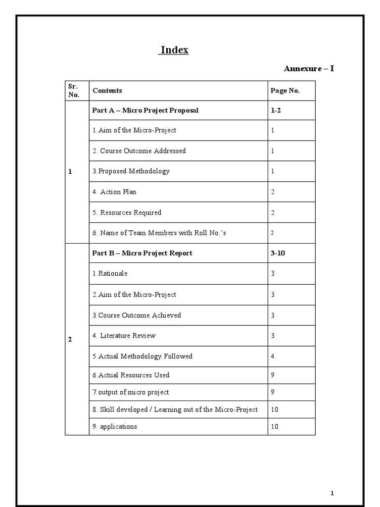 Index: Annexure - I | PDF | Operating System | Linux