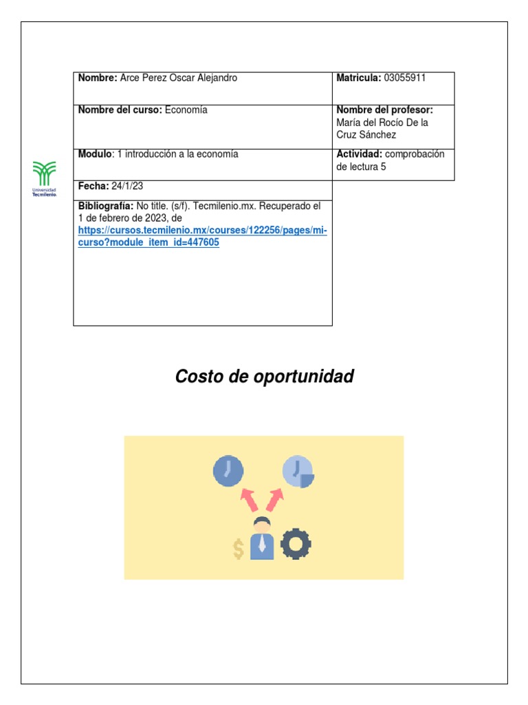 Control de Lectura 5 | PDF
