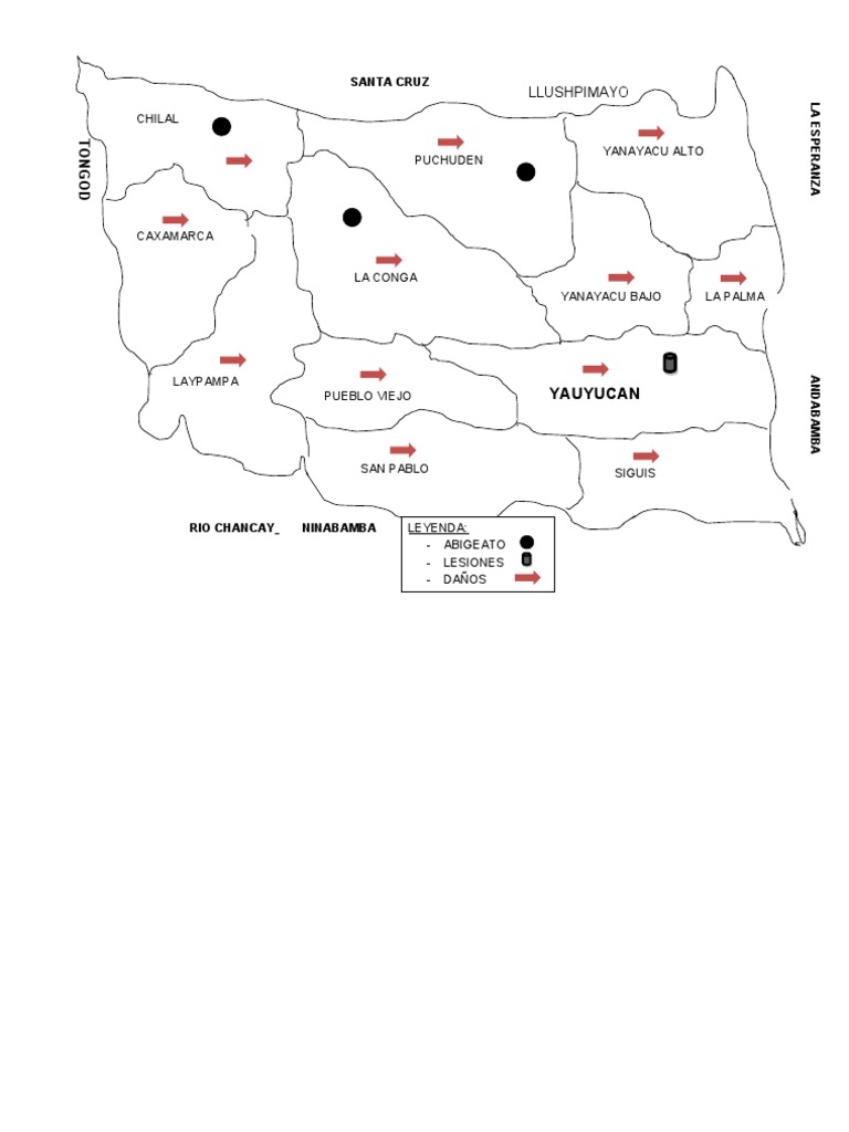 Mapa de Yauyucan | PDF