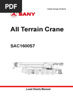SANY STC800S Load Charts Manual | PDF | Crane (Machine) | Elevator
