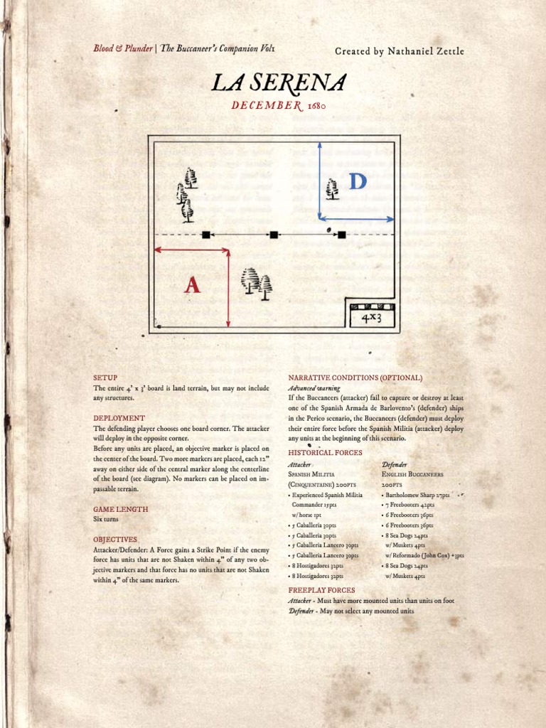 The Buccaneers Companion Vol 1 La Serena December 1680 Compressed | Download Free PDF | Water ...