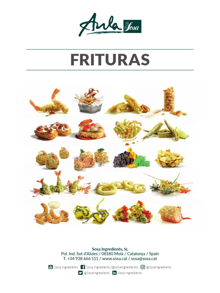 Frituras CAST | PDF | Fritura | Rebozado (Cocinar)
