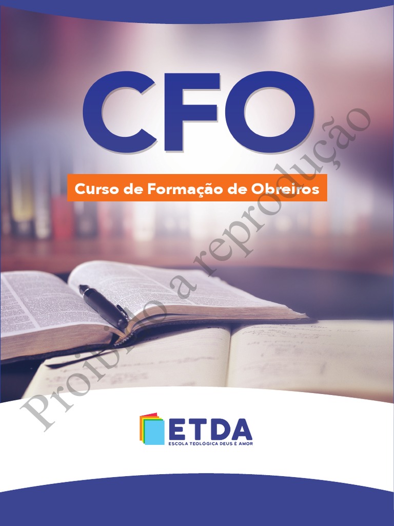 Apostila-CFO 1-V4 | PDF | Pentecostalismo | Cristologia