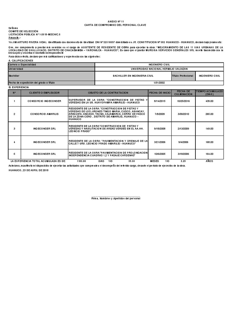 Murgisa Asistente | PDF