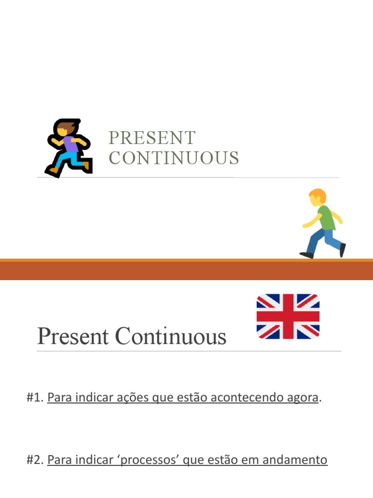 Aula 3 - Present Continuous | PDF