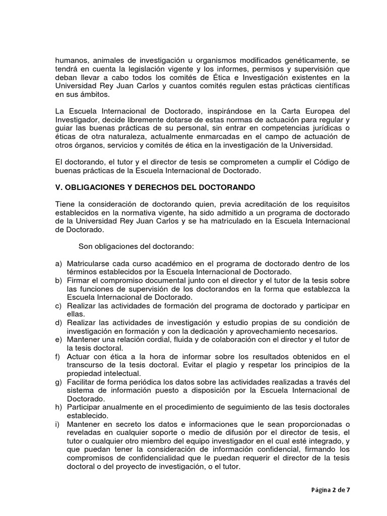 Modelo Compromiso Documental 2 | PDF | Doctorado | Justicia