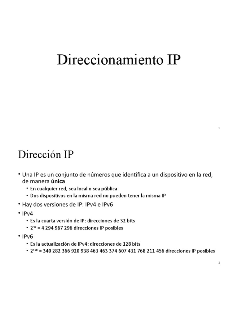 UT3. - 2 Direccionamiento IP | PDF | Dirección IP | Enrutador (Computación)