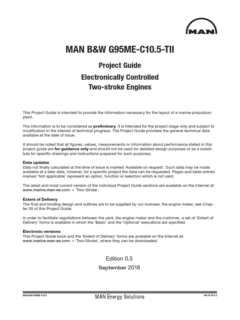 G95ME-C10 - 5 Engine Man | PDF