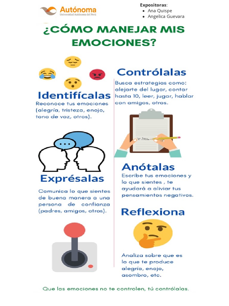 Manejo de Emociones | PDF