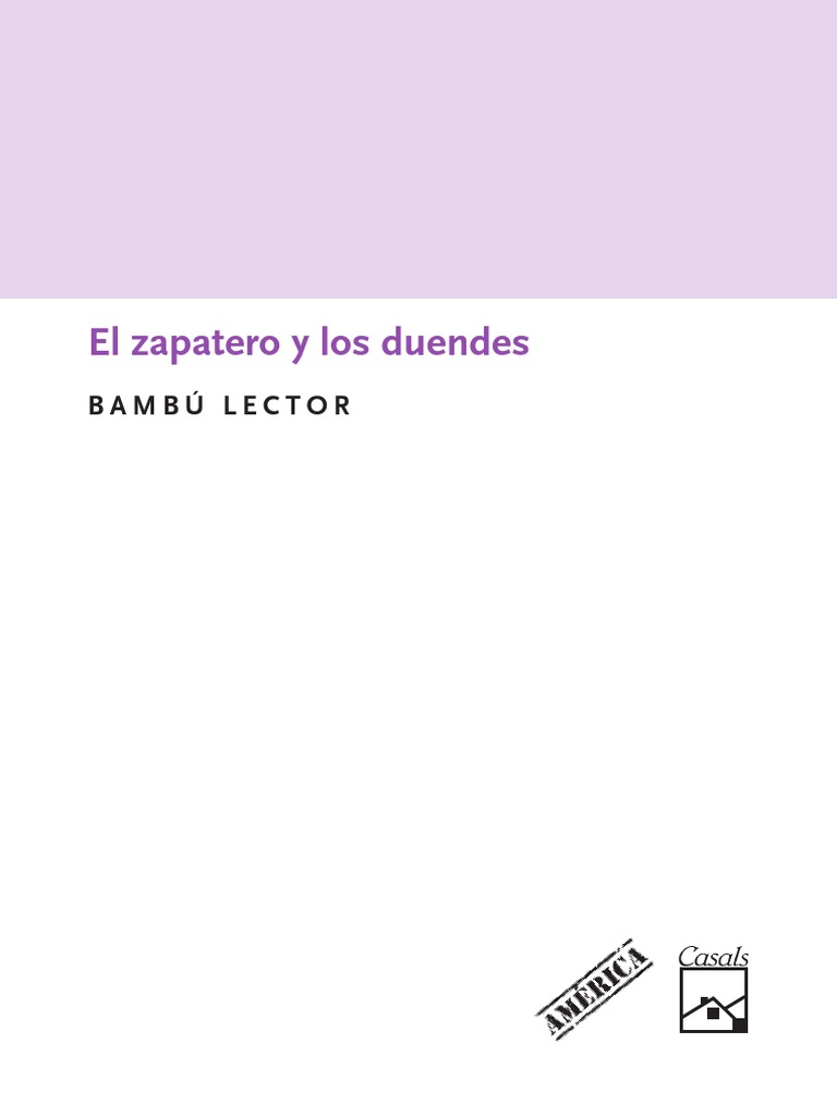 El Zapatero y Los Duendes BAMBÚ LECTOR | PDF