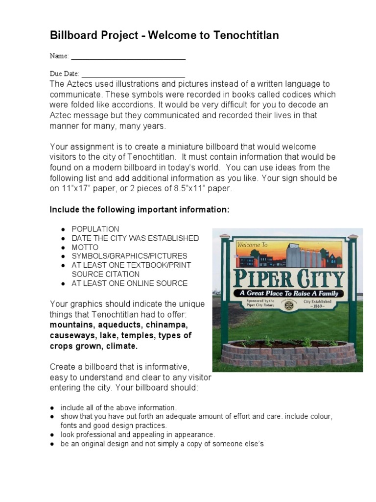 CH 7 - Billboard Project | PDF | Communication | Human Communication