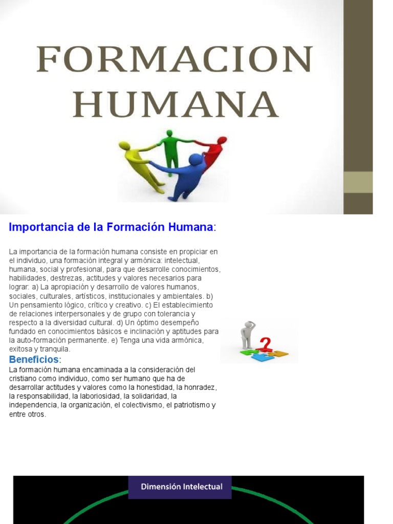 Formacion Humana | PDF | Homo Sapiens | Teorías filosóficas