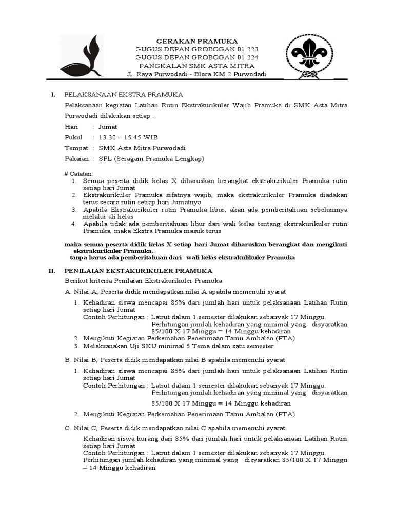 Materi Orientasi PTA 2022 | PDF