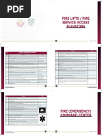 Fire Fighting Lift and Lobby | PDF | Stairs | Firefighting