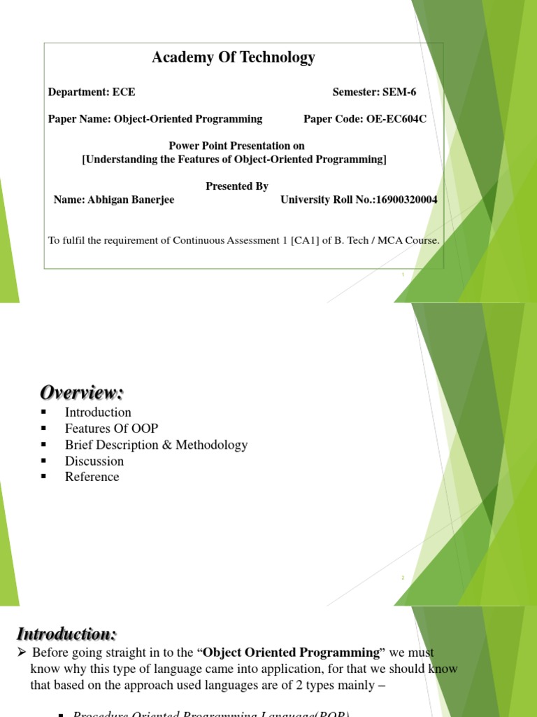 Oe-Ec604c | PDF | Object Oriented Programming | Inheritance (Object Oriented Programming)