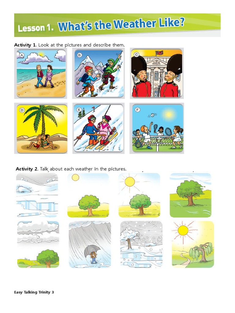 Easy Talking Trinity 3 - 1 | PDF | Teaching Methods & Materials | Self ...