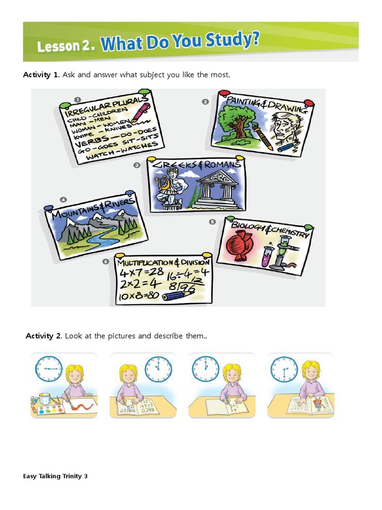 Easy Talking Trinity 3 - 2 | PDF