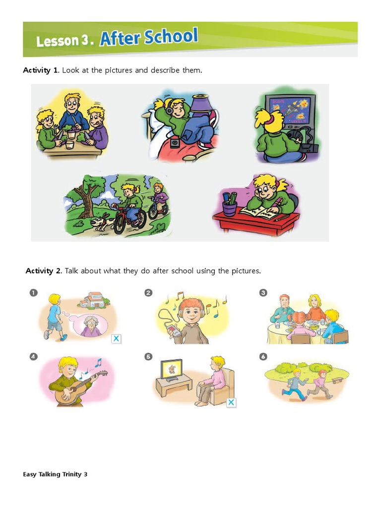 Easy Talking Trinity 3 - 3 | PDF | Social Science | Science & Mathematics