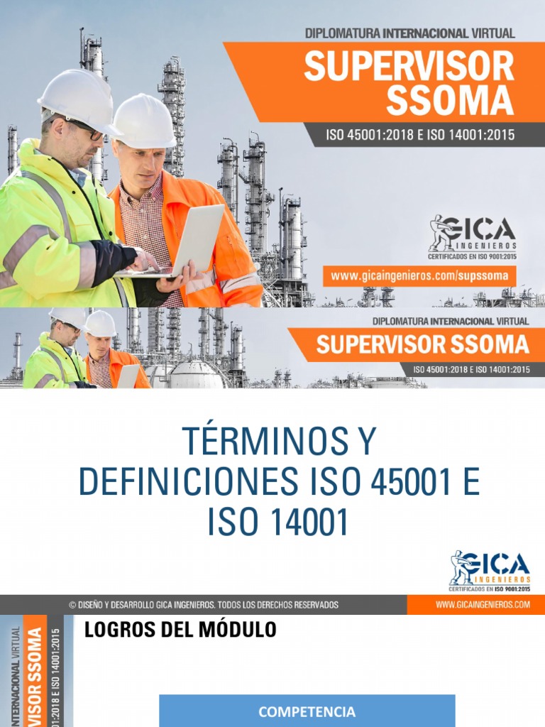1.8. PR - Términos y Definiciones ISO 45001 e ISO 14001 | PDF | Entorno ...