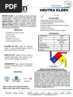 LK-ECONOCHLOR Ficha Técnica | PDF | Alimentos | Agua