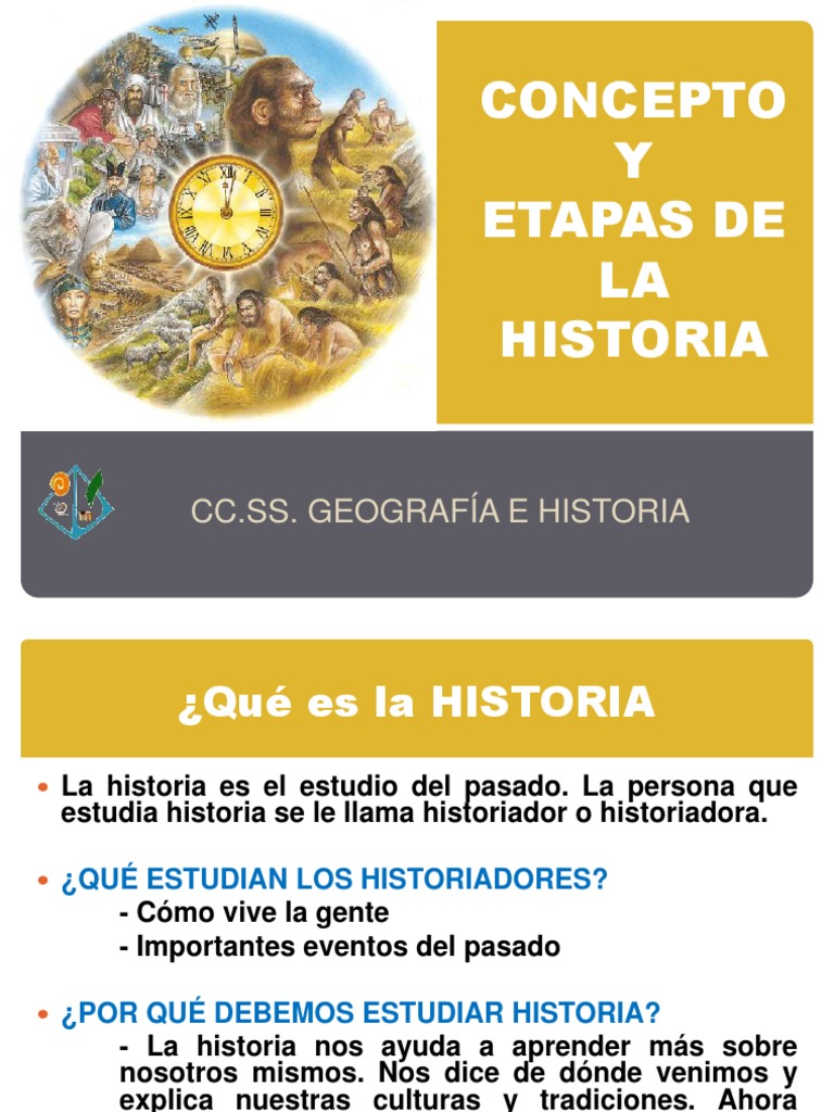 Etapas de La Historia | PDF | Historiador | Science