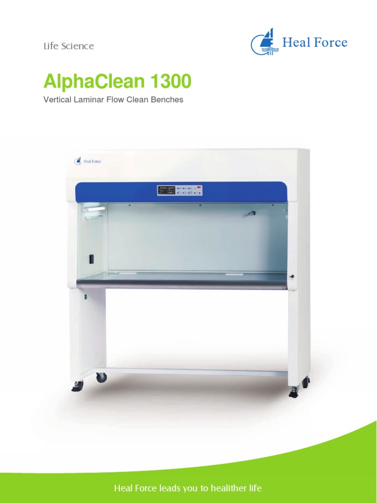 Heal Force AlphaClean 1300 | PDF | Polymerase Chain Reaction | Ultraviolet