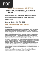 Gopro For Beginners Cheat Sheet | PDF | Camera | Exposure (Photography)