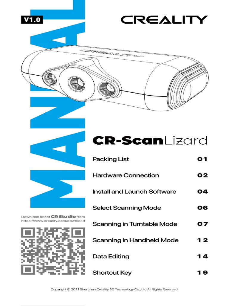 CR-Scan Lizard Manual | PDF