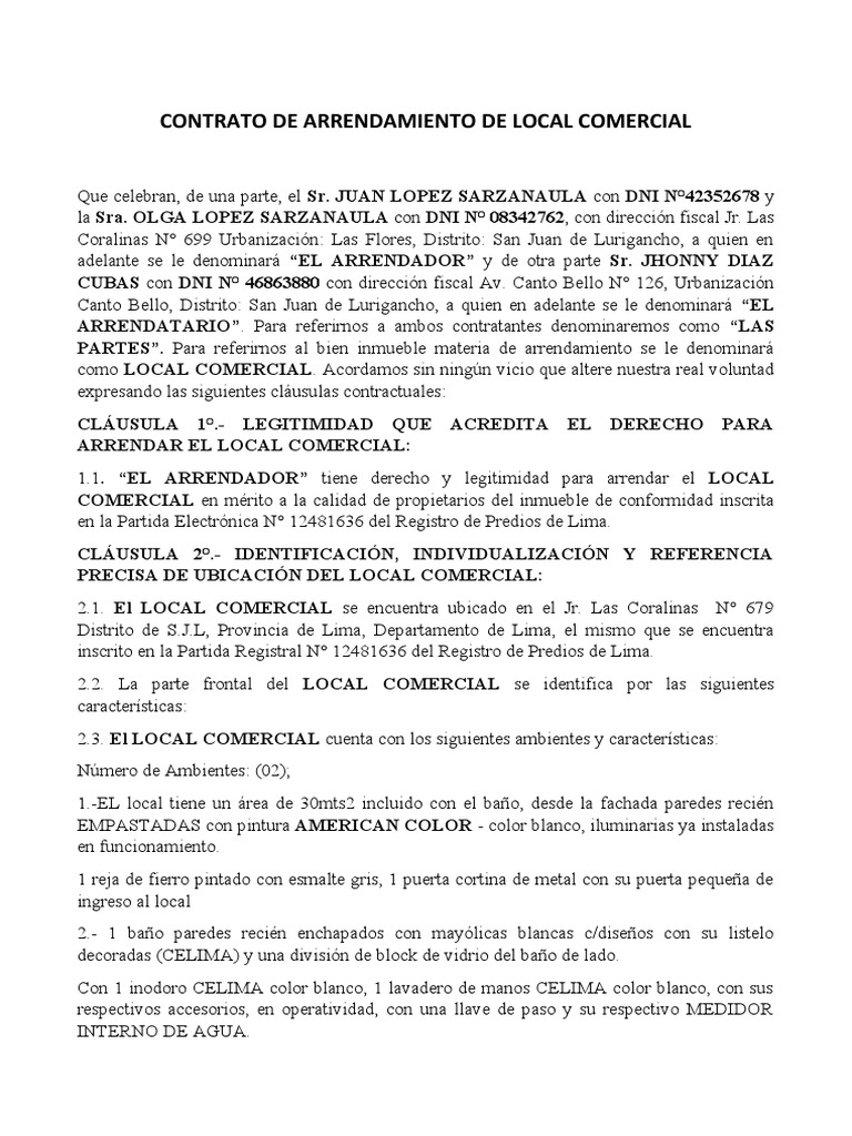 Contrato de Angel | PDF | Daños y perjuicios | Derecho privado