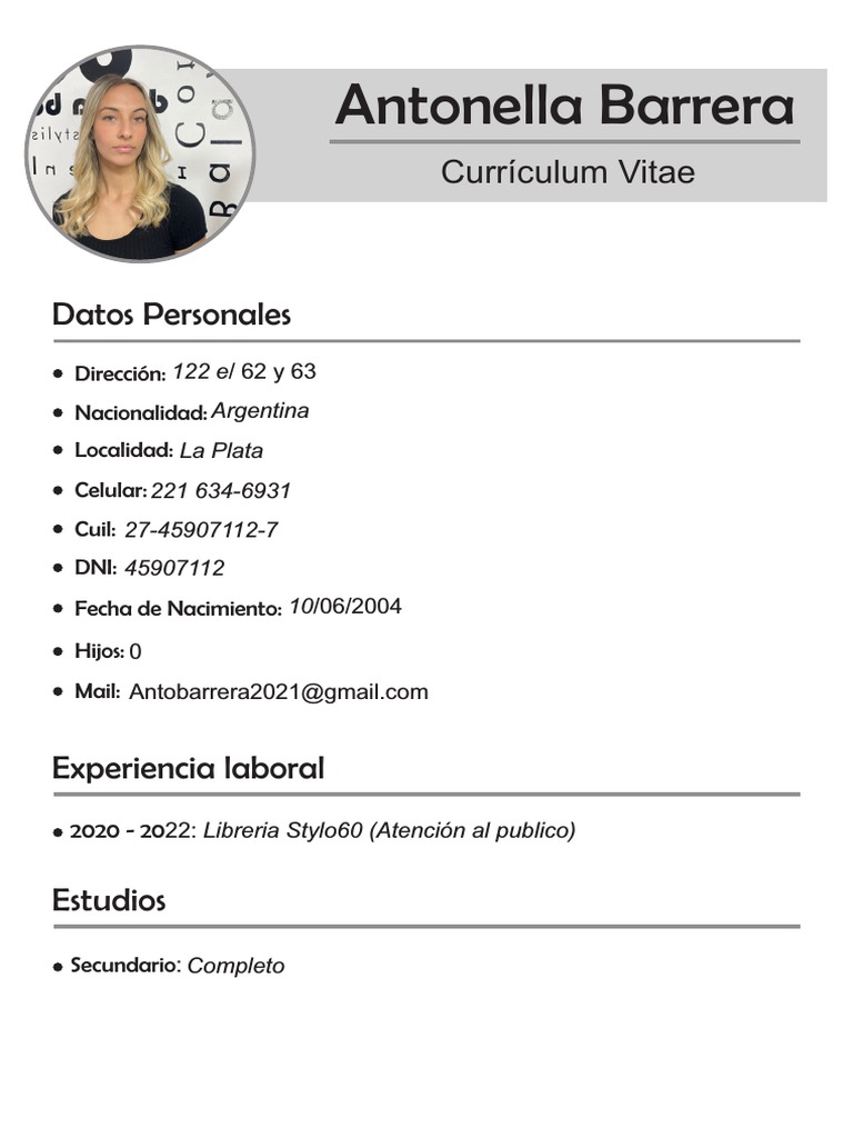 CV Anto | PDF
