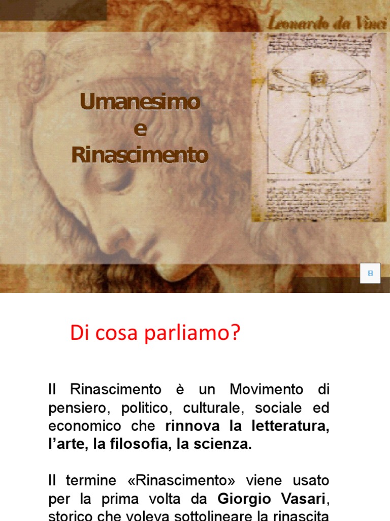 1UMANESIMO e RINASCIMENTO | PDF