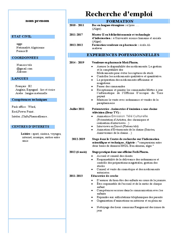 CV Pour Channel | PDF