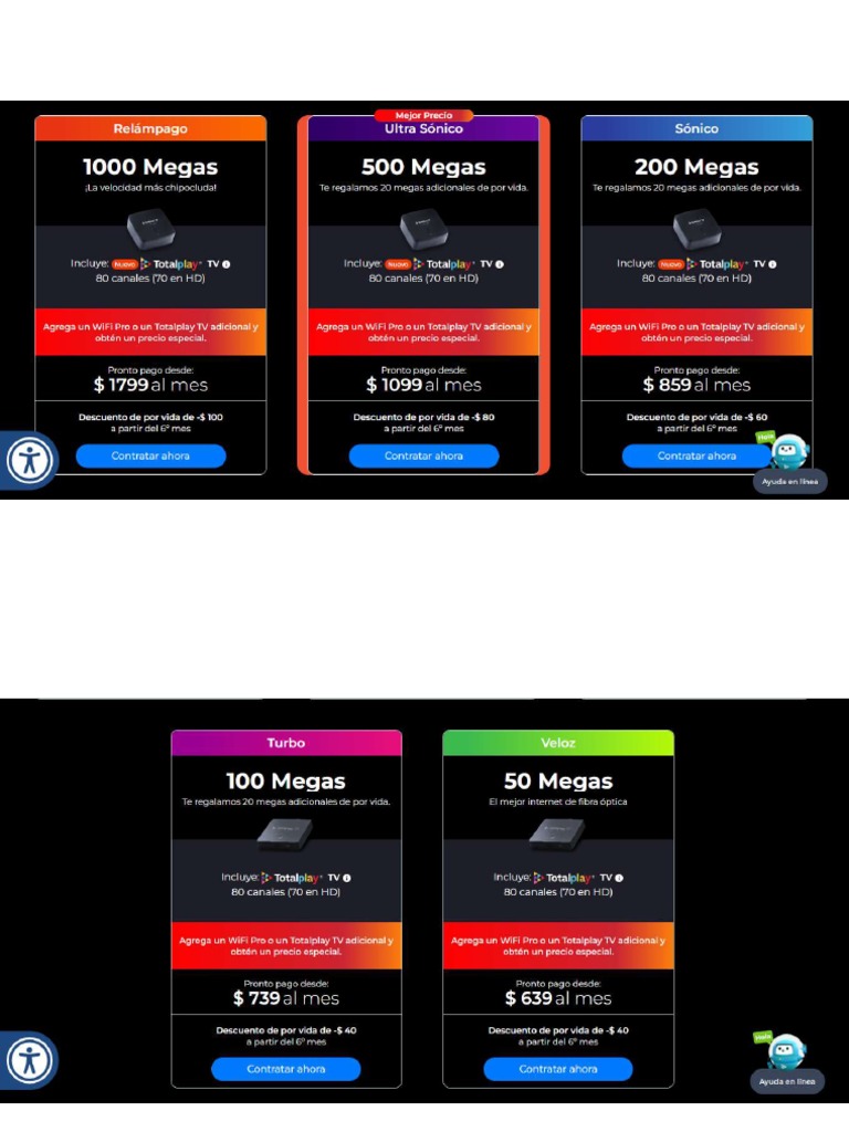 Paquetes Totalplay | PDF