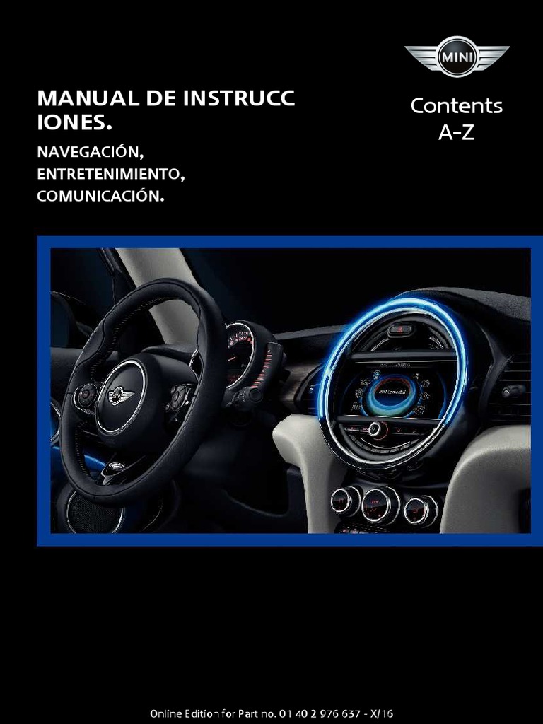 MINI Navegación+ +entretenimiento+ +comunicación 01402976637 | PDF ...