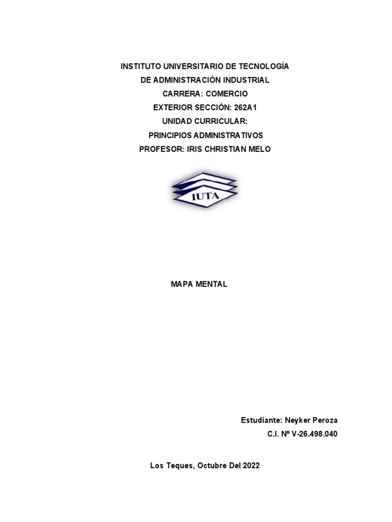 Mapa Mental | PDF | Economias | Ciencias económicas