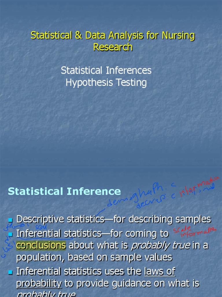 Hypothesis Testing | PDF | Statistics | Statistical Hypothesis Testing