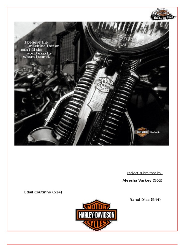 Harley Davidson Brand Analysis | PDF | Harley Davidson | Motorcycling