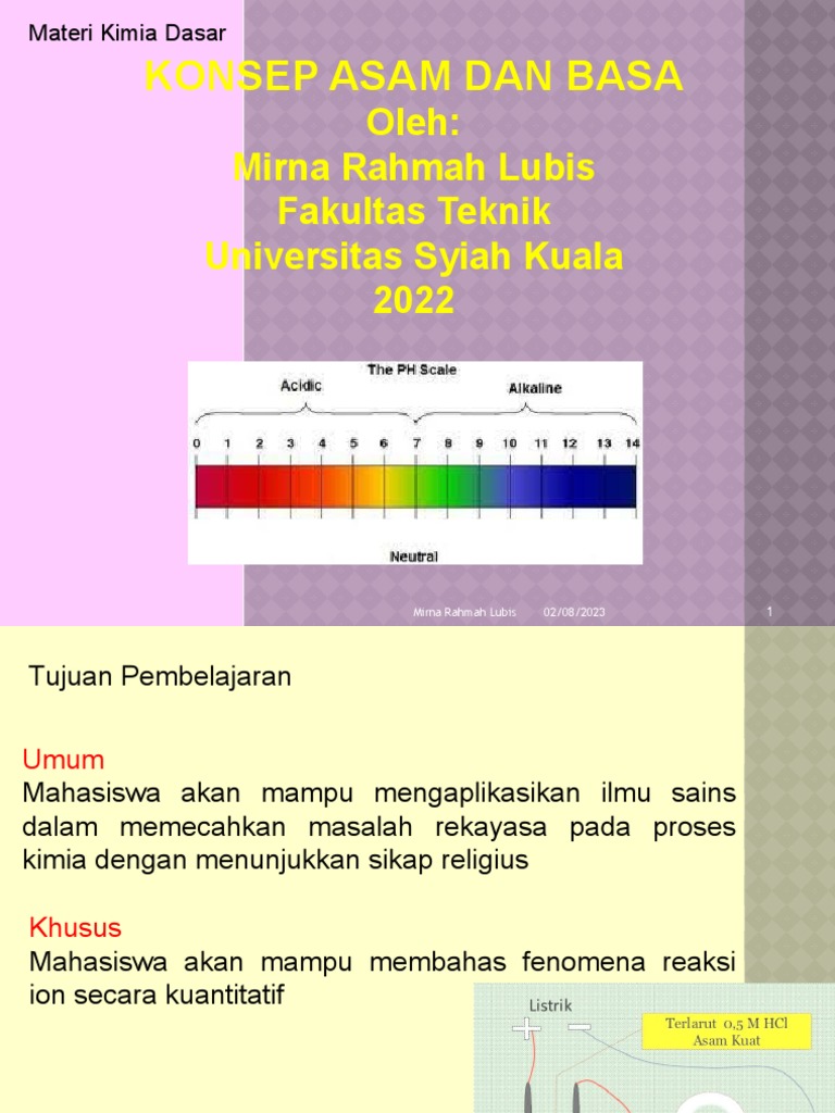 Konsep Asam Basa | PDF