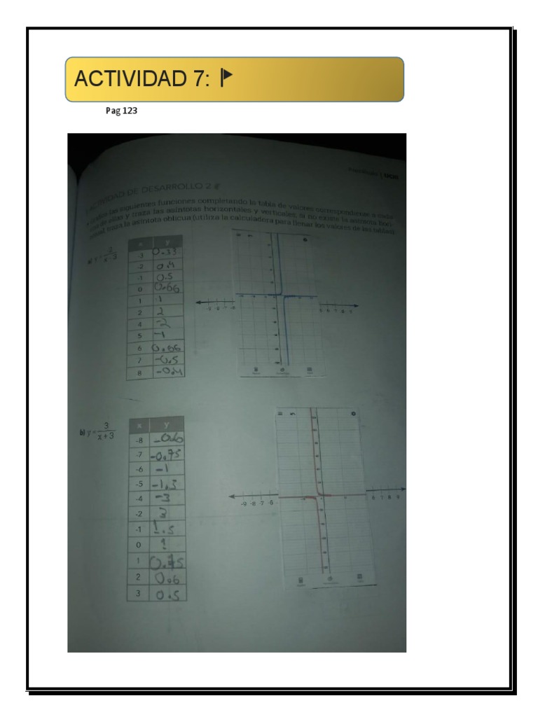 Actividad 7: Ejercicios y Evaluación | PDF