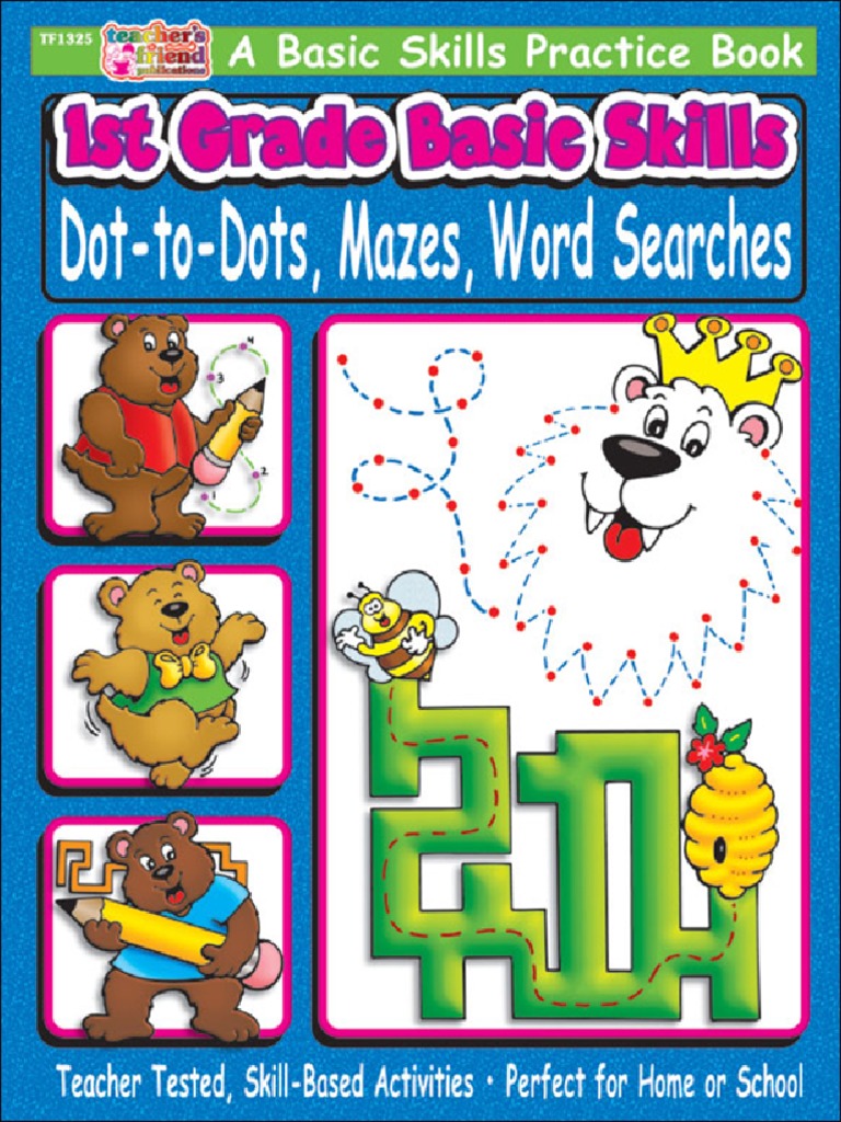 1st Grade Basic Skills | PDF | Word Search