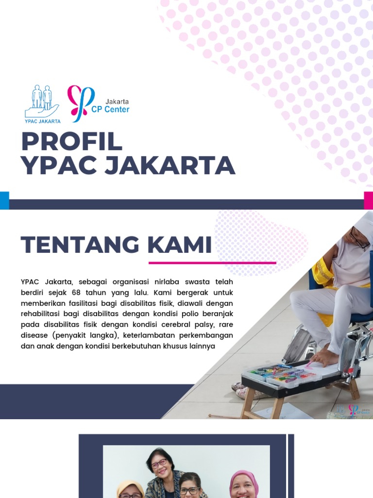 Tentang YPAC JAKARTA - PROFIL | PDF