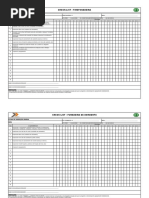 Check List Diário - CALANDRA | PDF