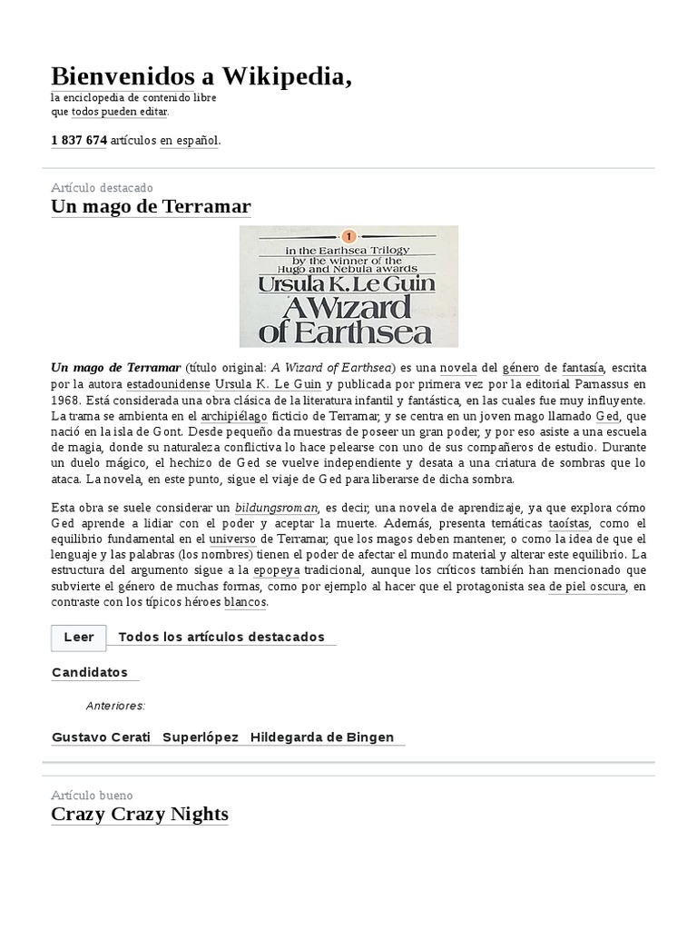 Wikipedia Portada | PDF