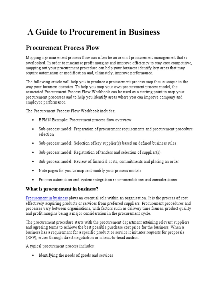 ISP-purchasing Cycle-Procurement Cycle 2021 | PDF | Procurement ...