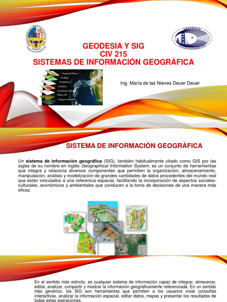 Sistema de Información Geografica | PDF | Sistema de información ...