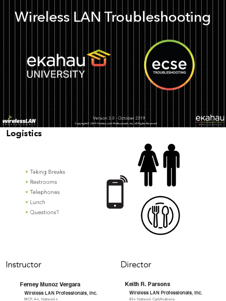 ECSE Troubleshooting v7.1 | PDF | Computer Network | Modulation