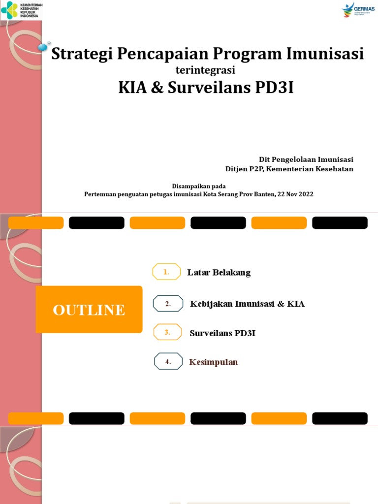 Kebijakan Imunisasi Nasional & Surv PD3I | PDF